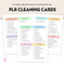 PLR Cleaning Cards – zaneplr